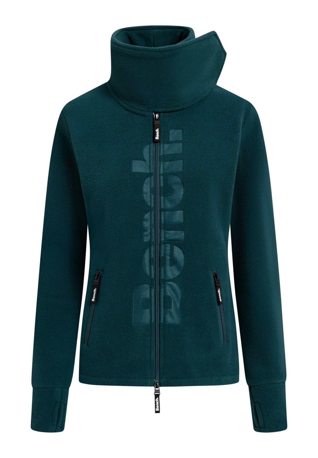 Bench Fleece Jacke Finish: Must-Have Damenmode mit Funnel Neck – Bench.de